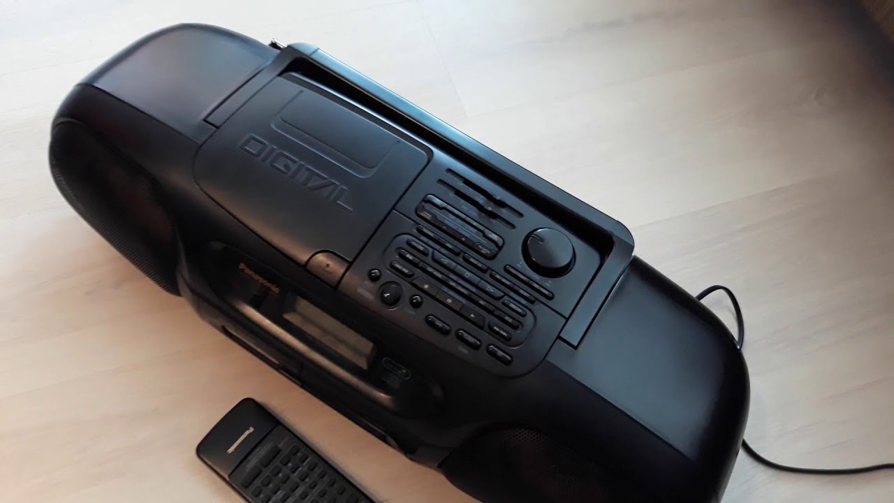 Panasonic rx-dt55 - YouTube