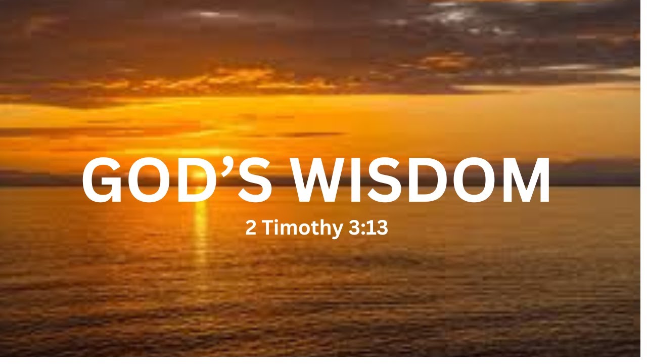 Daily devotion 2 Timothy 3:13 Revealed: Wisdom's Impact on Capacity ...