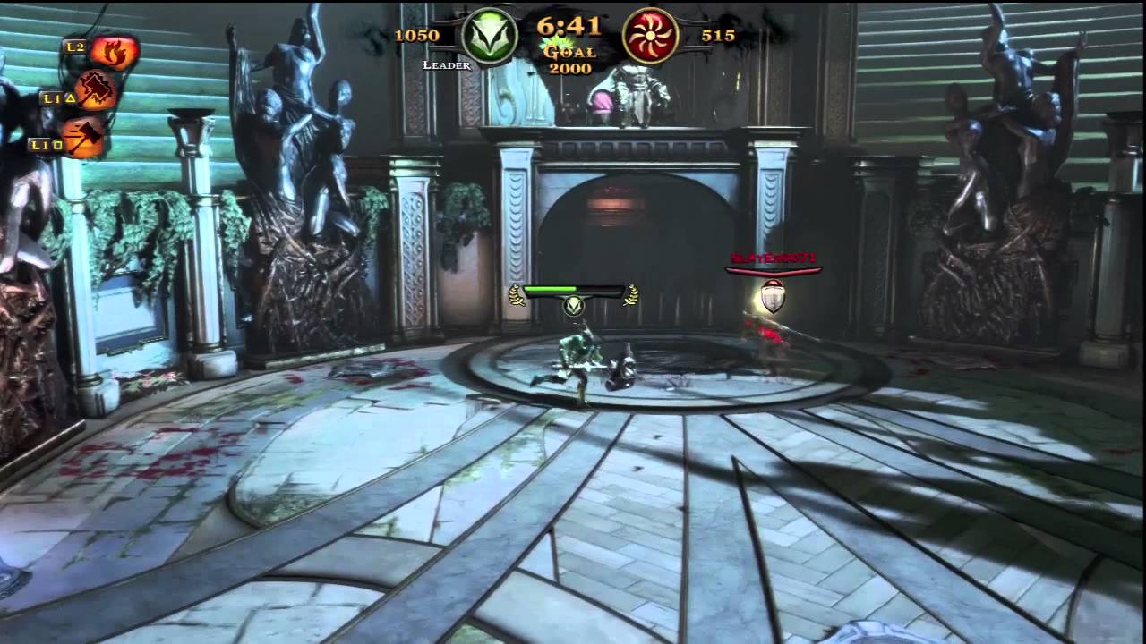 GOD OF WAR ASCENSION MULTIPLAYER , ARES MINOTAUR HAMMER 14-0 - YouTube