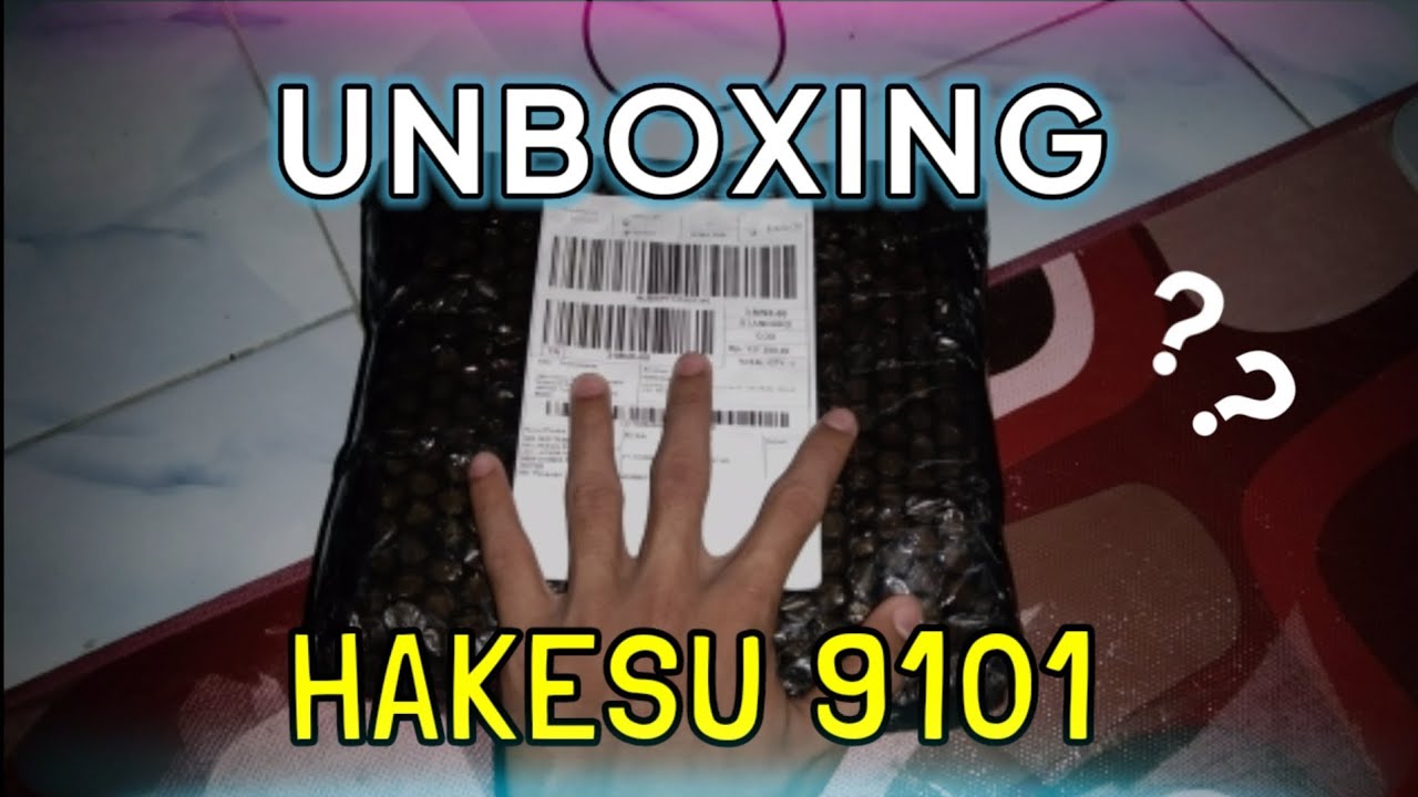 UNBOXING HAKESU 9101 ?? - YouTube