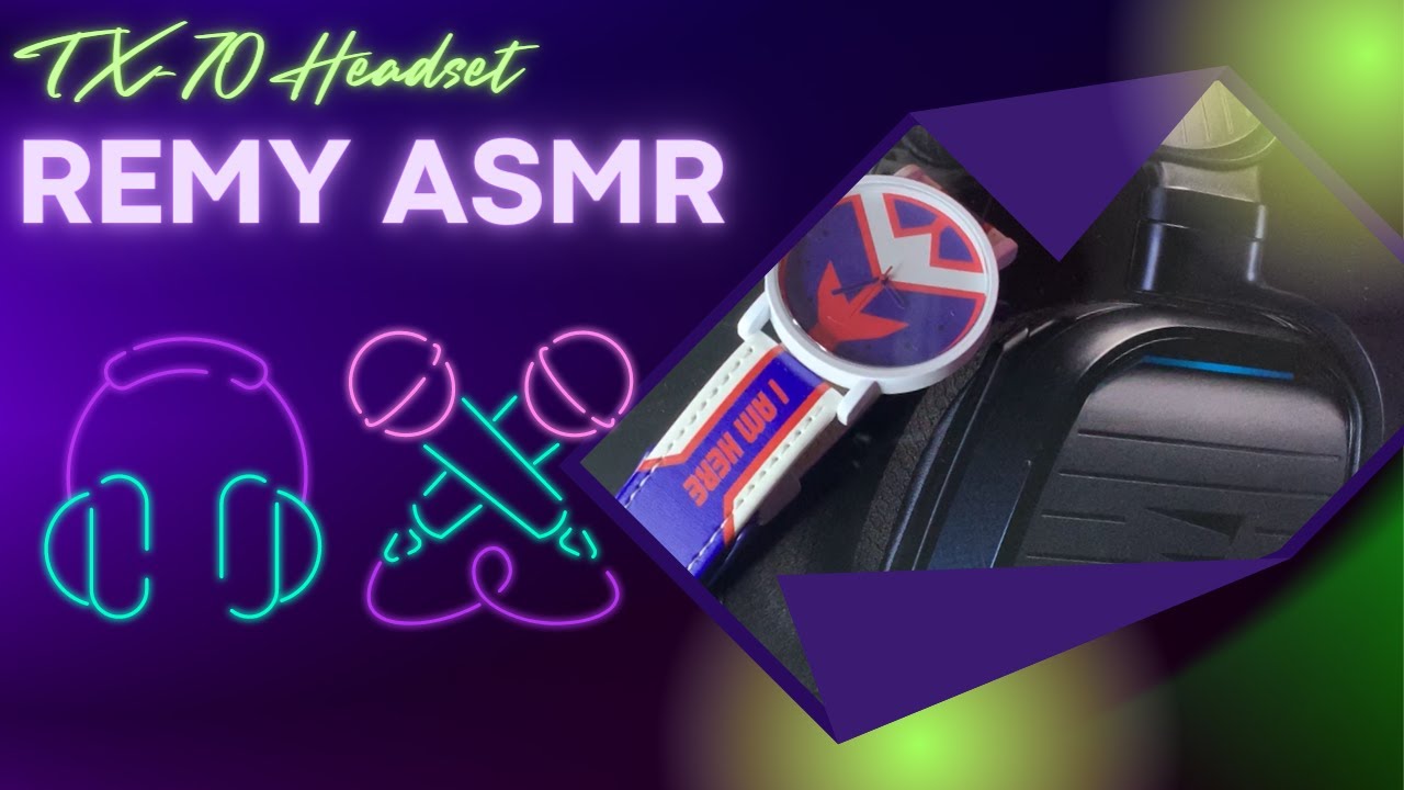 Remy ASMR New Headset TX-70 - YouTube