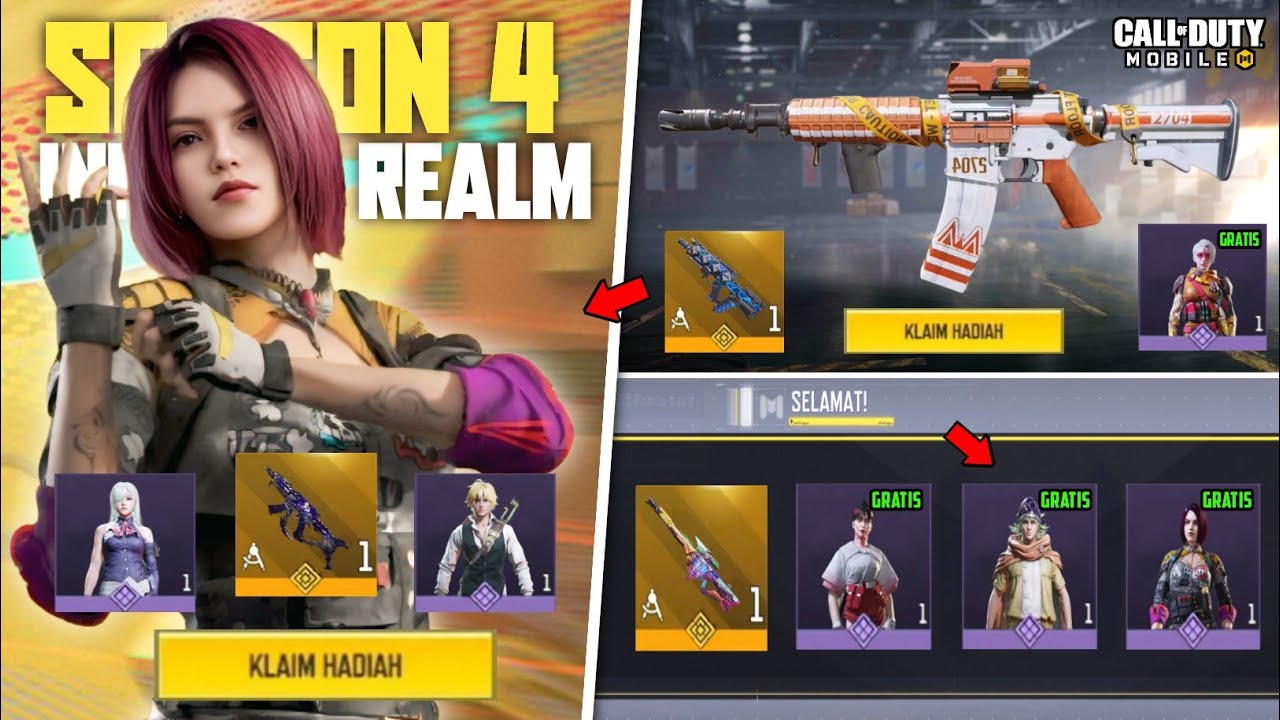 Season 4 (2025) karakter & senjata epic gratis + strongbox baru ...