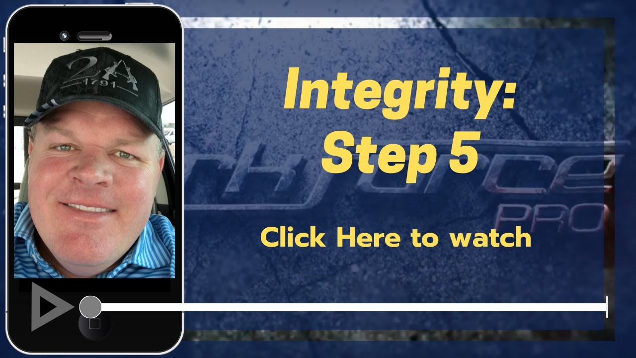 Leadership Drip: Integrity Step 5 - YouTube
