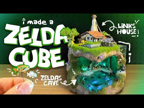 I made a tiny light-up Zelda Cube