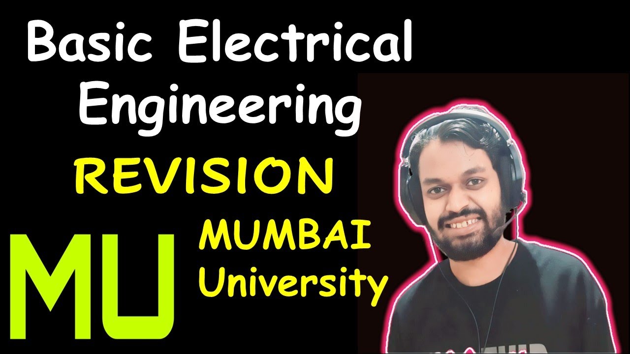 Basic Electrical Engineering Revision Lecture Mumbai University First ...