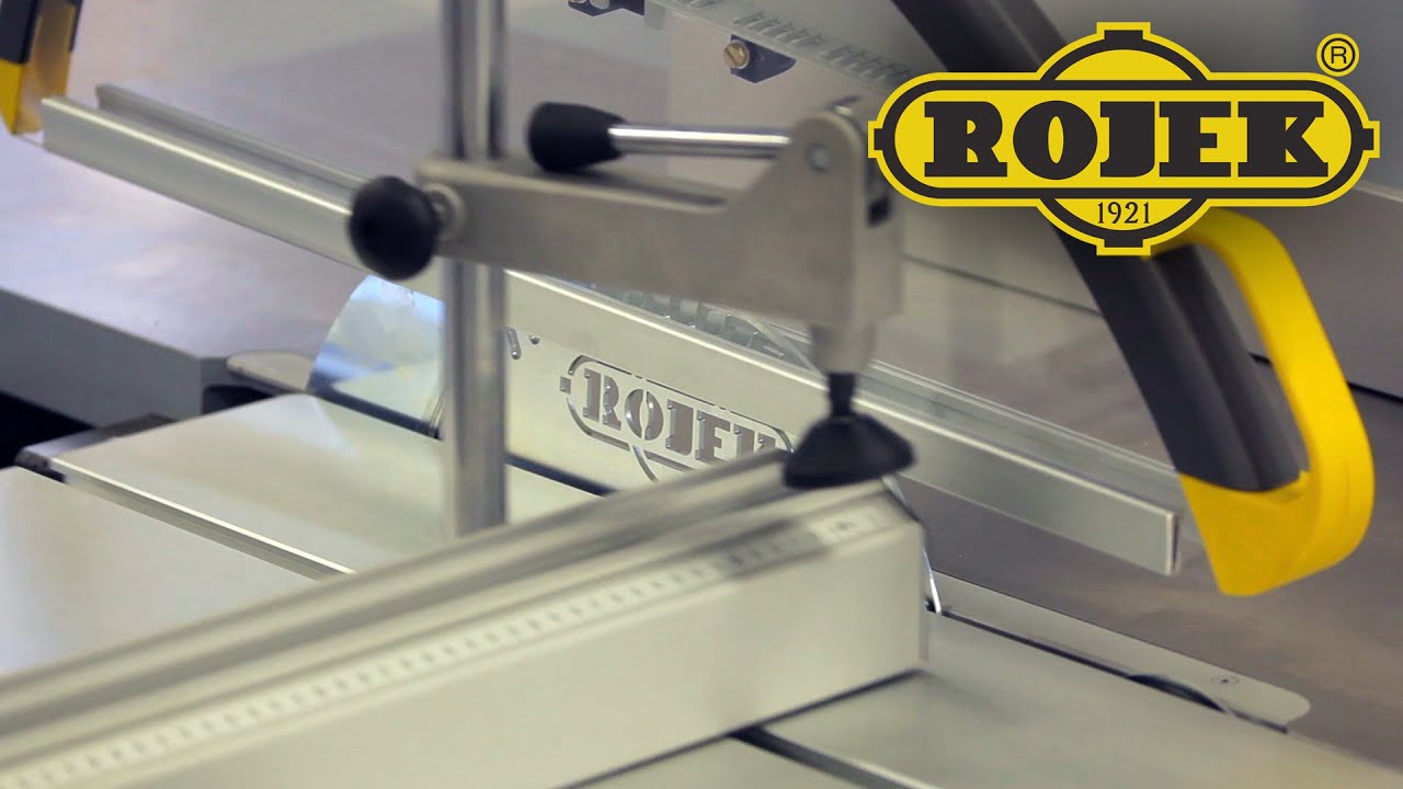 ROJEK - Dřevoobráběcí technika - YouTube
