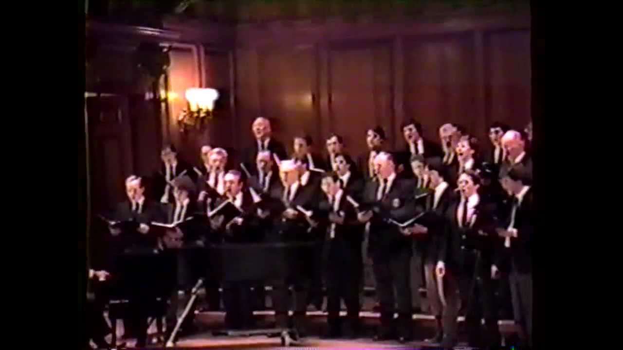 "I Love The Ladies" ('86) - Williams Octet Alumni - YouTube