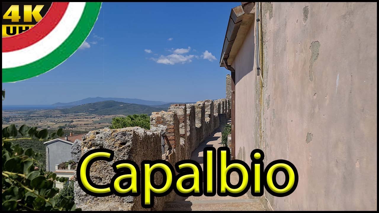 Tuscany Walking Capalbio - Cities of Tuscany - Trip to Italy - 4k - YouTube