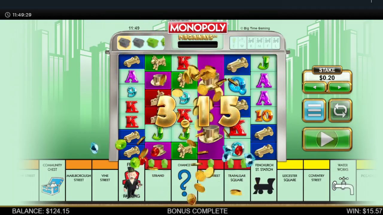 Online Slot Monopoly Megaways Session 27 - YouTube