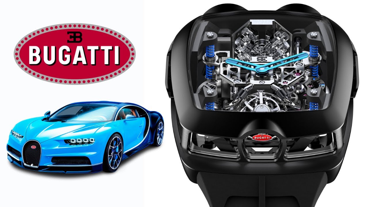 Um MOTOR de BUGATTI num RELÓGIO! - YouTube
