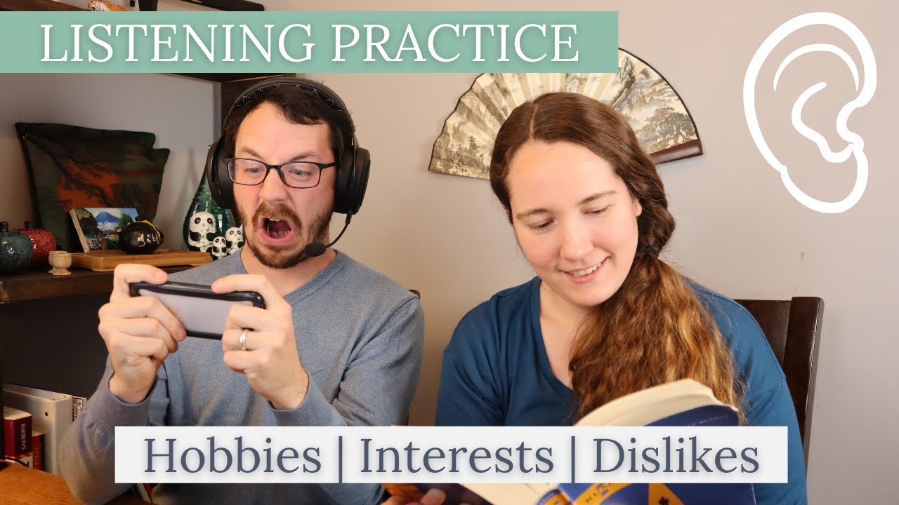 Natural English Conversation about Hobbies and Interests | Listening ...