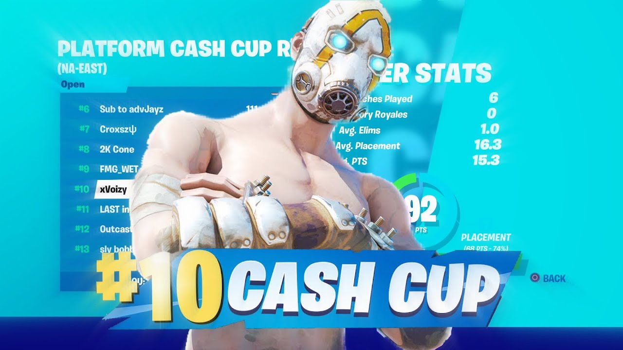How I Got 10th In The CONSOLE Solo Platform Cash Cup ($400) - YouTube