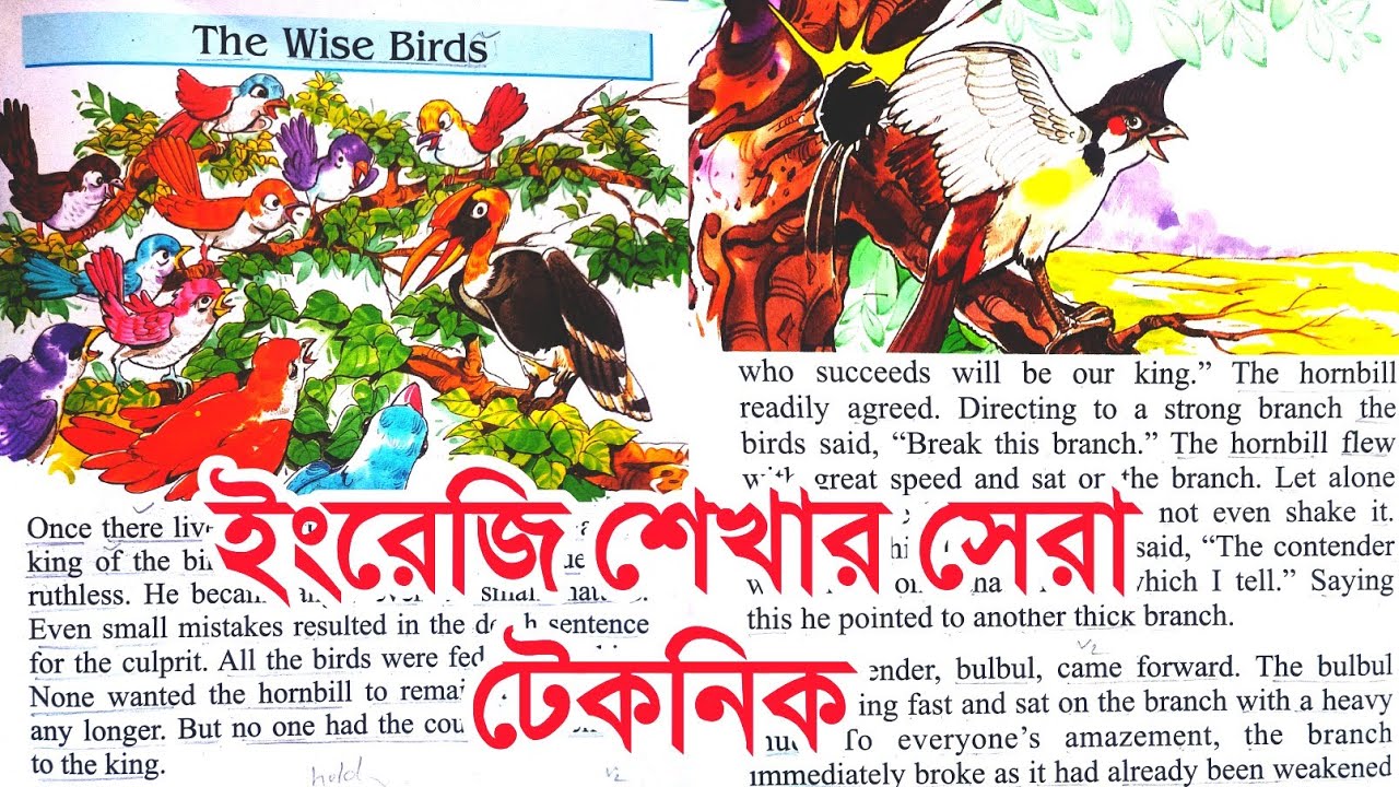 Learn English through stories | English story reading with bengali ...