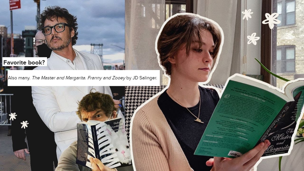 I read Pedro Pascal's favorite books for 24 hours STRAIGHT | 24 hr ...