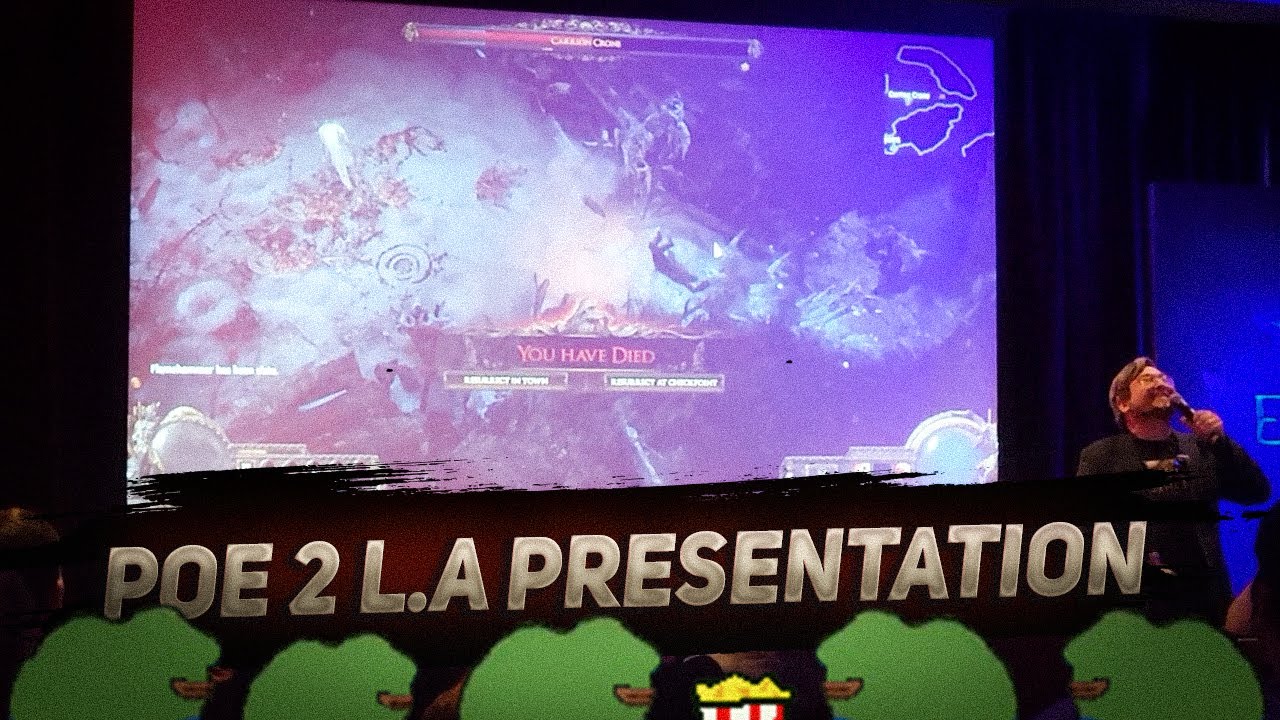 Path of Exile 2 L.A. Presentation Alpha Gameplay Footage - YouTube