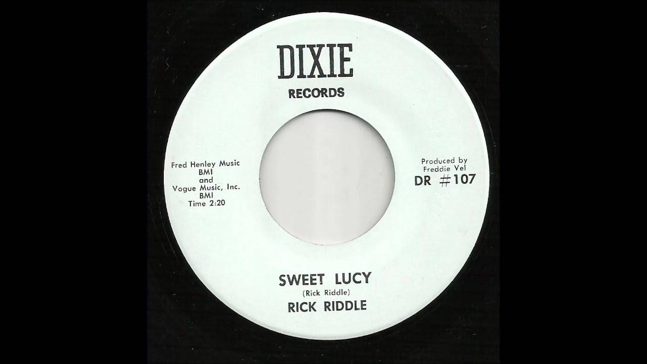 Rick Riddle - Sweet Lucy - YouTube