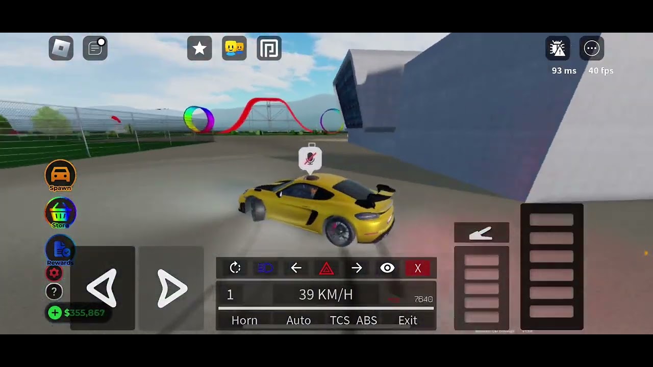 Realistic car driving roblox gameplay - YouTube