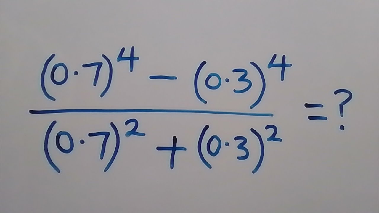 Japanese | Nice Exponent Math Algebra Simplification - YouTube