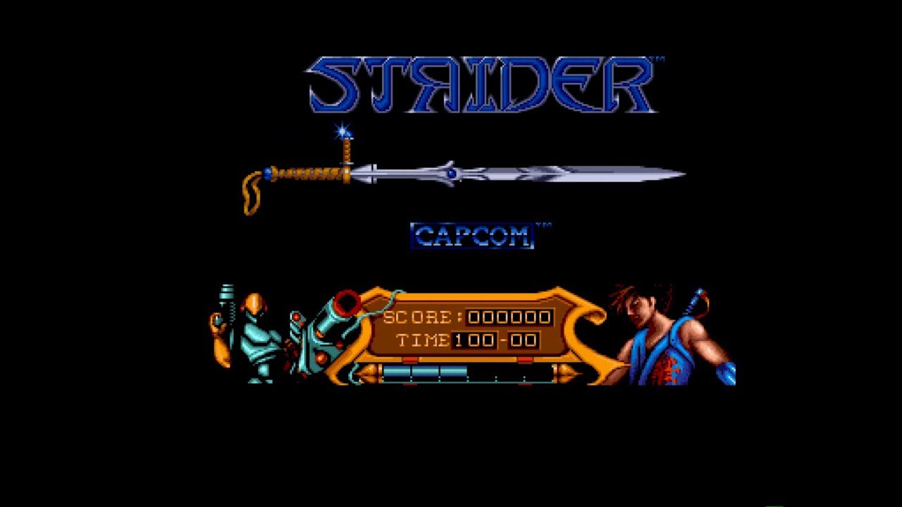 Amiga 500 - Strider 1 & 2 Music - YouTube