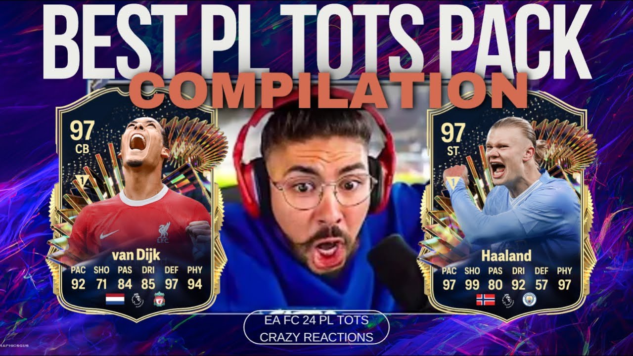 EAFC 24 BEST PL TOTS PACKS - YouTube