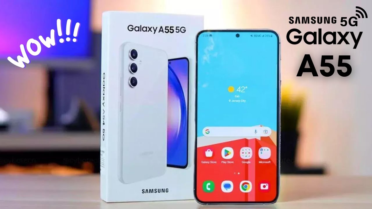 Discover the Samsung Galaxy A55 5G: First Impressions! - YouTube
