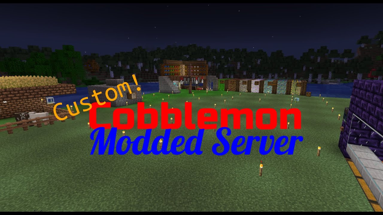 Custom Cobblemon Modpack | Server open to Viewers (check desc) - YouTube