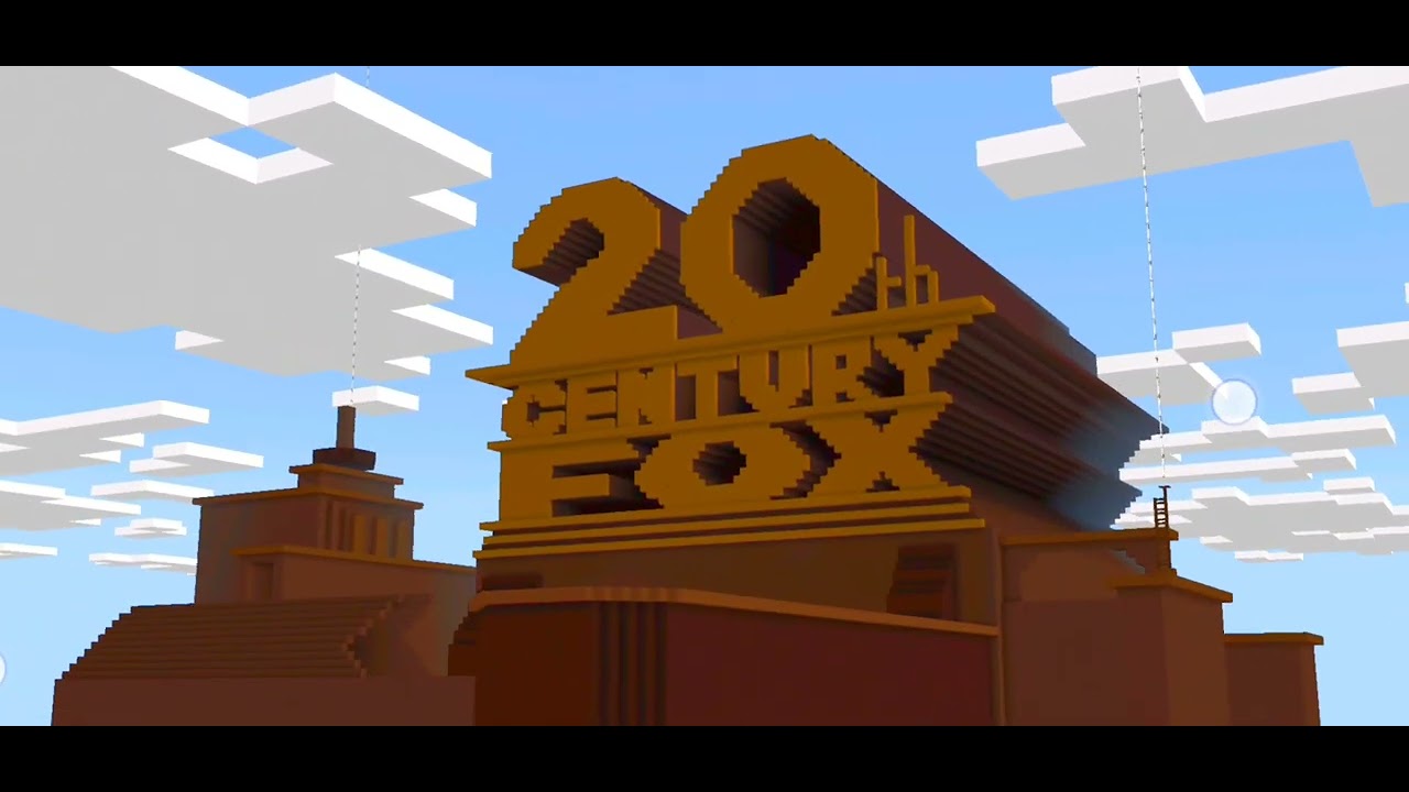 20th Century Fox And Fox Searchlight Pictures Logo Minecraft TCF FSP ...