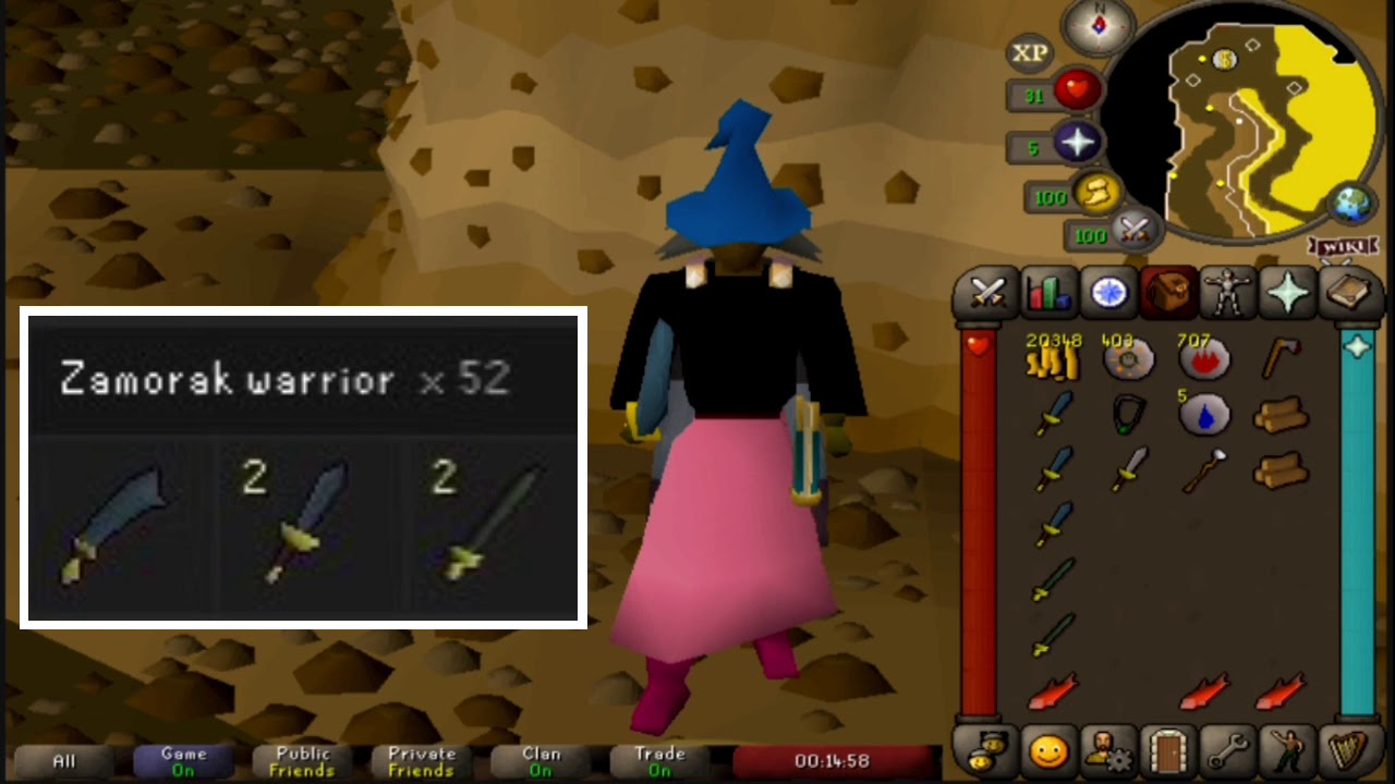 Rune Scimitar Hunt ! HCIM #3 - YouTube