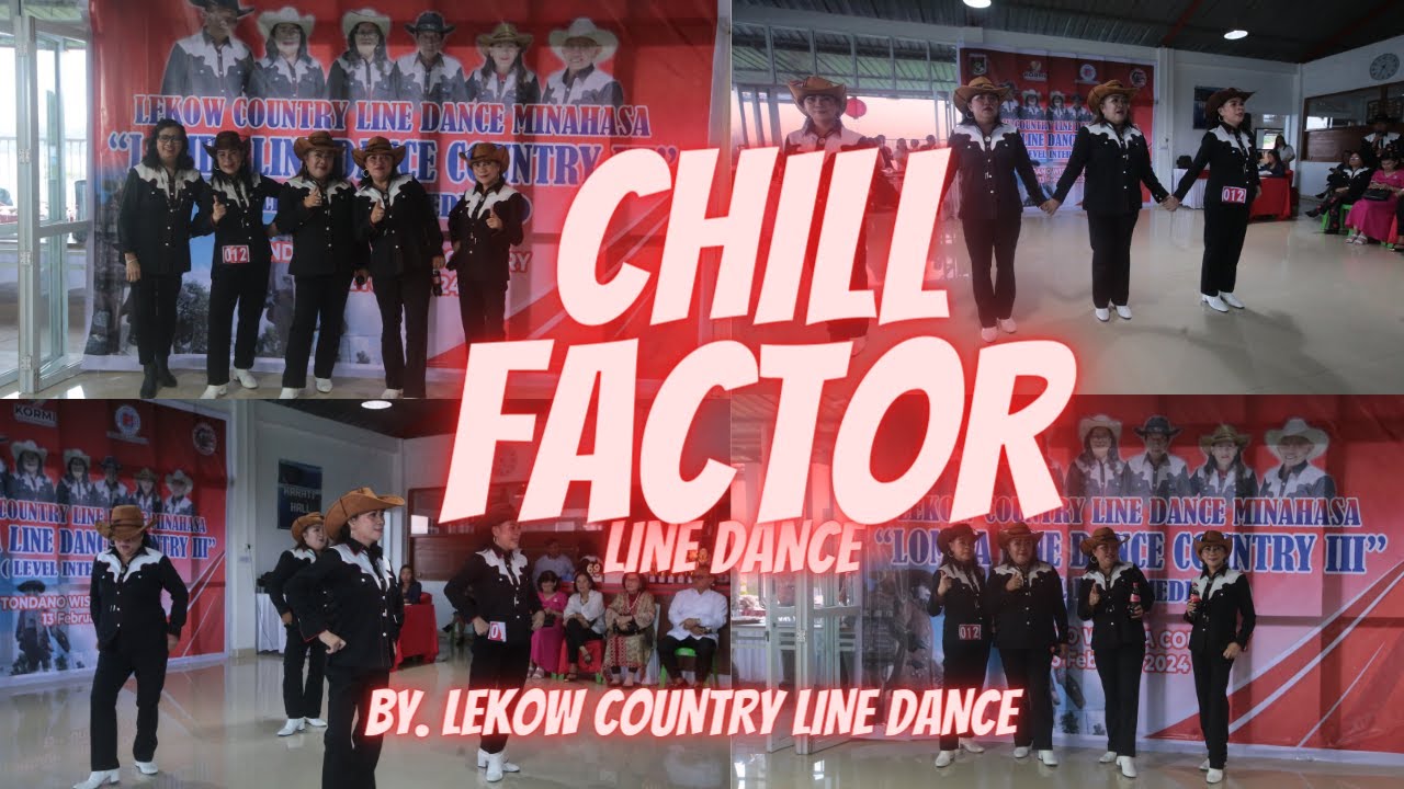 CHILL FACTOR LINE DANCE - by. LEKOW COUNTRY LINE DANCE - YouTube