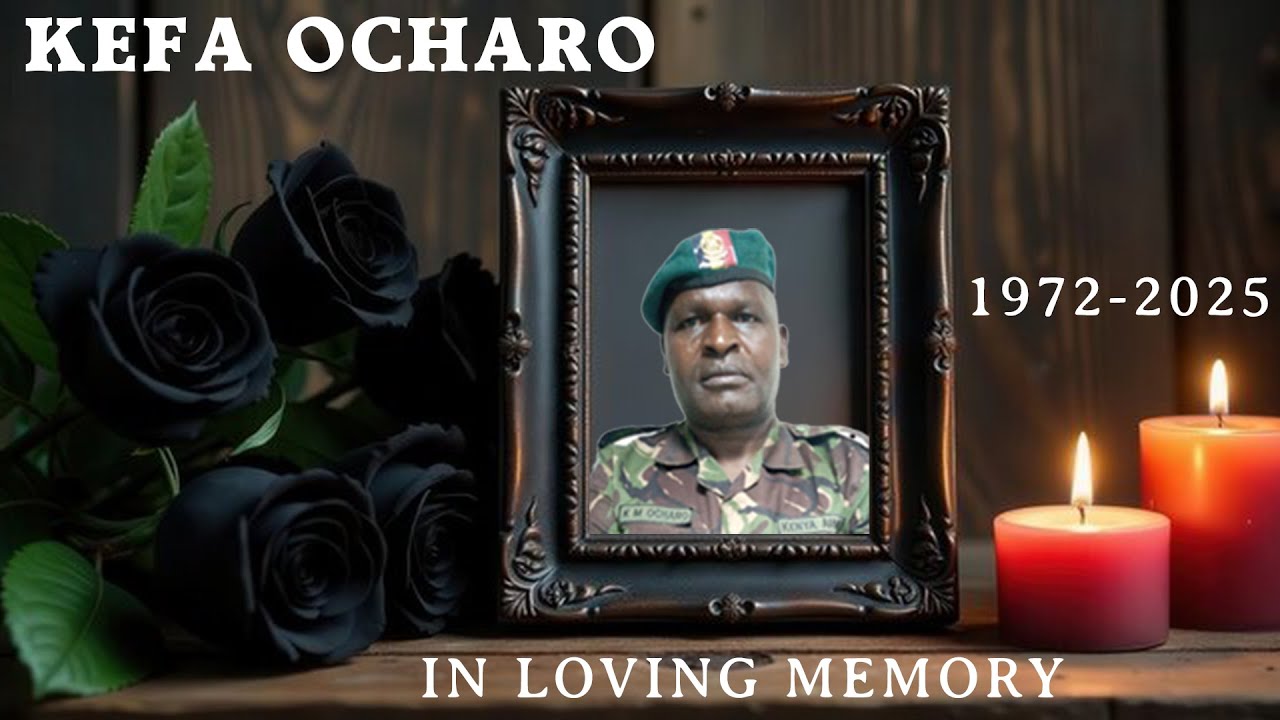 CELEBRATING THE LIFE OF WO2 KEFA OCHARO - YouTube