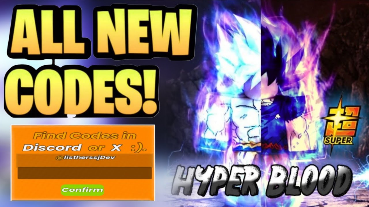 *NEW*ALL WORKING CODES FOR DRAGON BALL HYPER BLOOD IN AUGUST 2025 ...