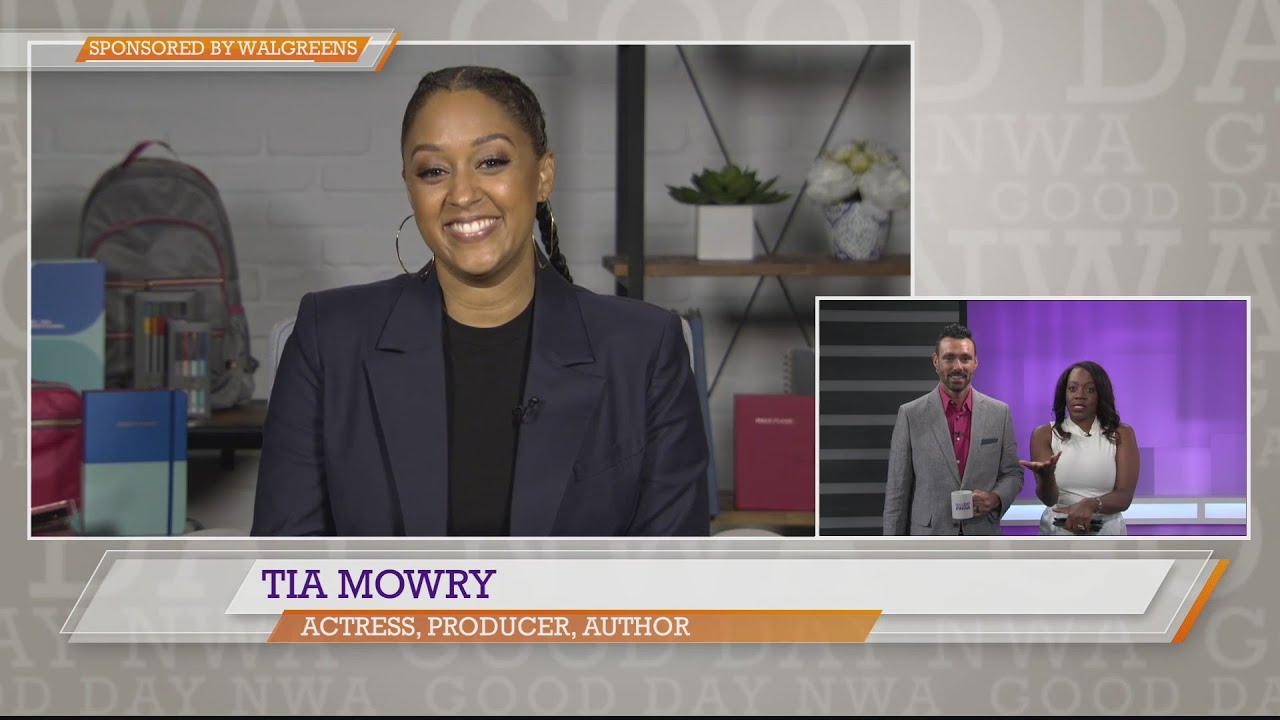 Good Day NWA: Interview with Tia Mowry - YouTube