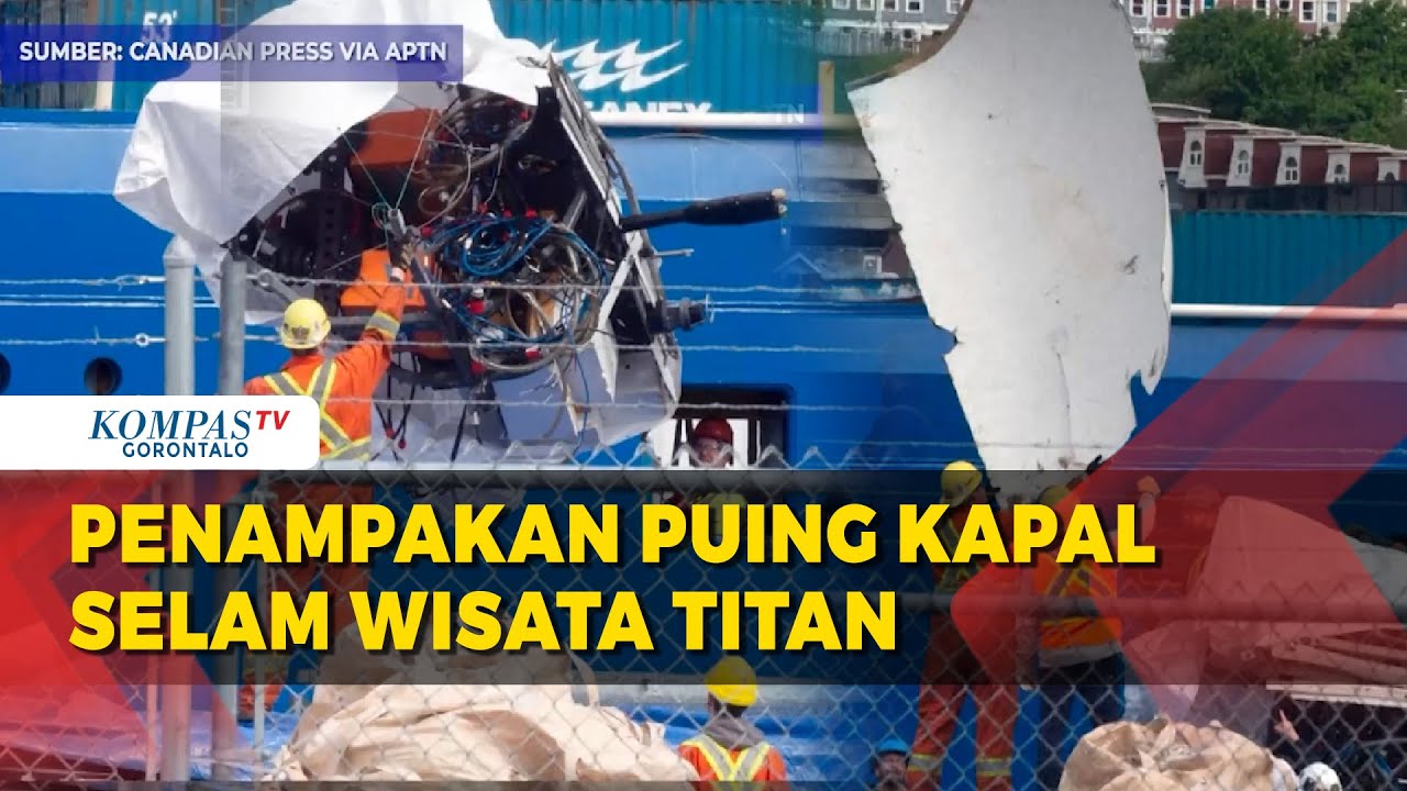 Penampakan Puing Kapal Selam Titan yang saat Ekspedisi Lihat Bangkai ...