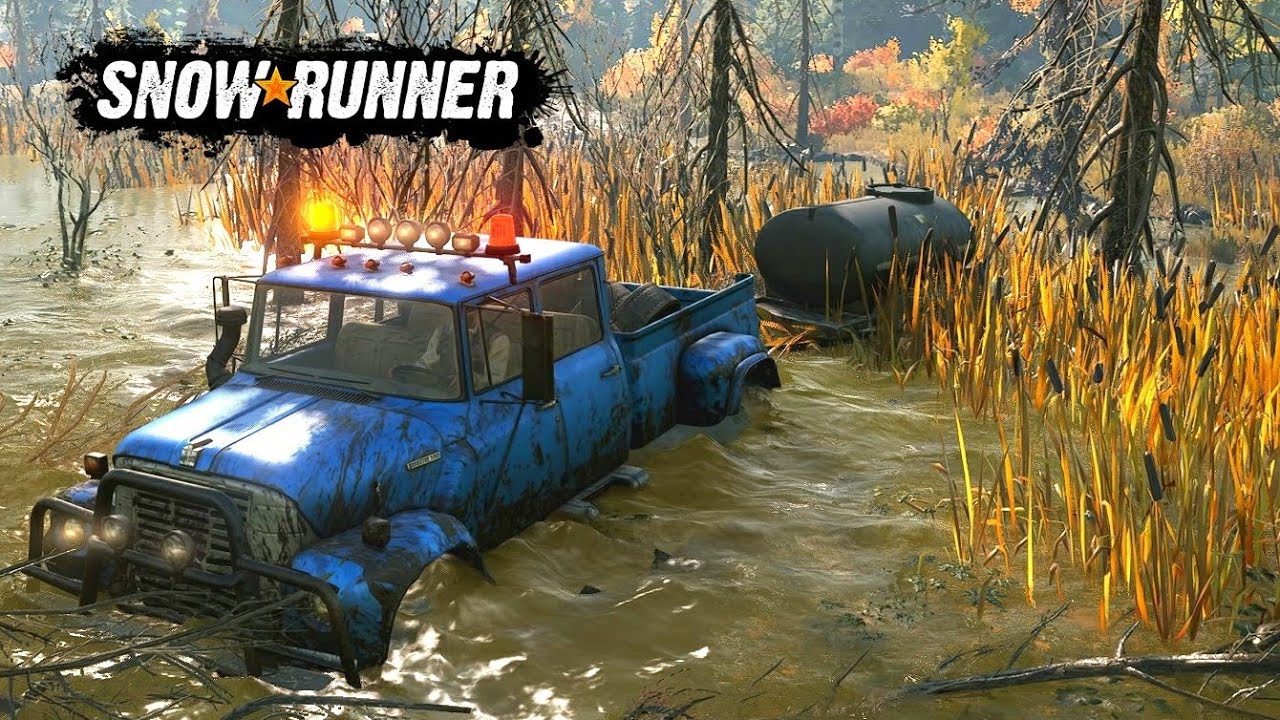 EXPLORANDO O LAGO DA ILHA| SNOWRUNNER| OFF ROAD| PS4| PTBR - YouTube