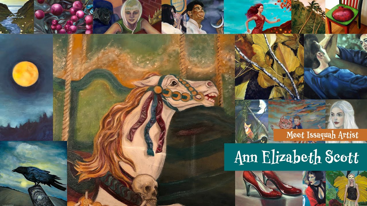 Meet Issaquah Artist: Ann Elizabeth Scott (Art in Motion) - YouTube