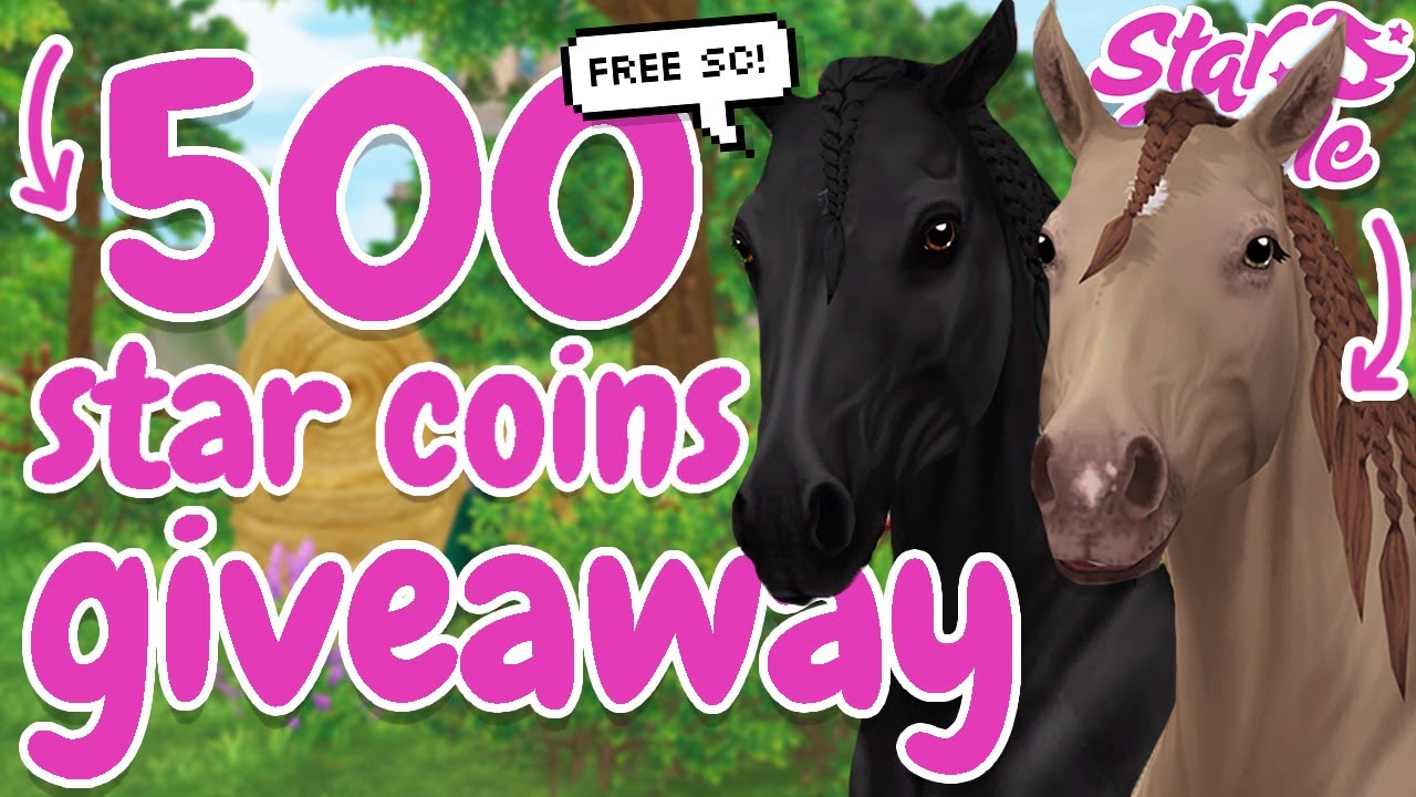 FREE 500 STAR COINS CODE GIVEAWAY IN STAR STABLE! 🐴 *OPEN* - YouTube