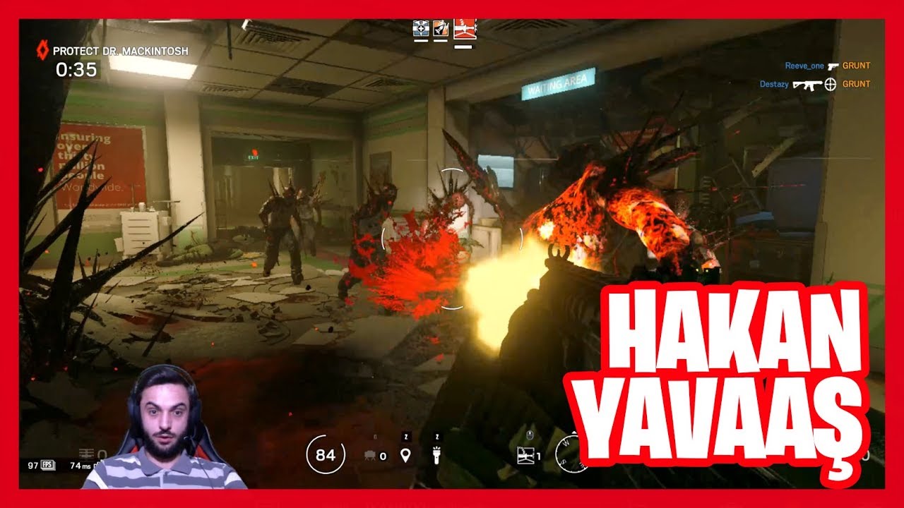 Rainbow Six Siege (R6) - Outbreak Zombie Modu Türkçe 1-2 - YouTube