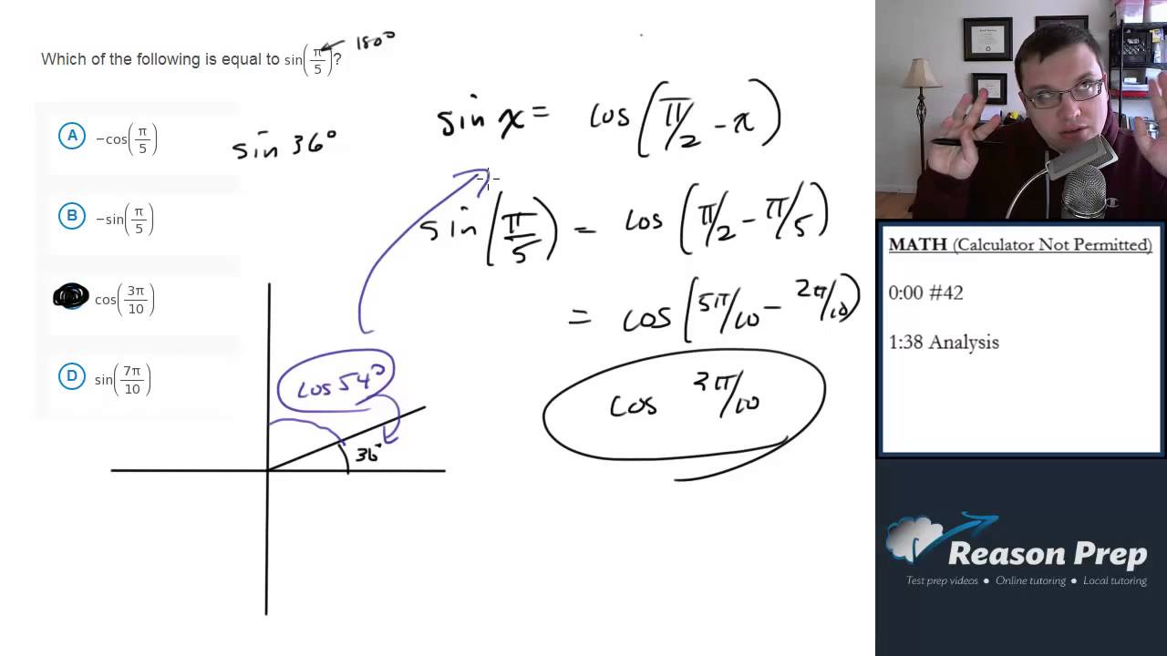 #42 - Tough Trig, New SAT Foundations - Math - YouTube