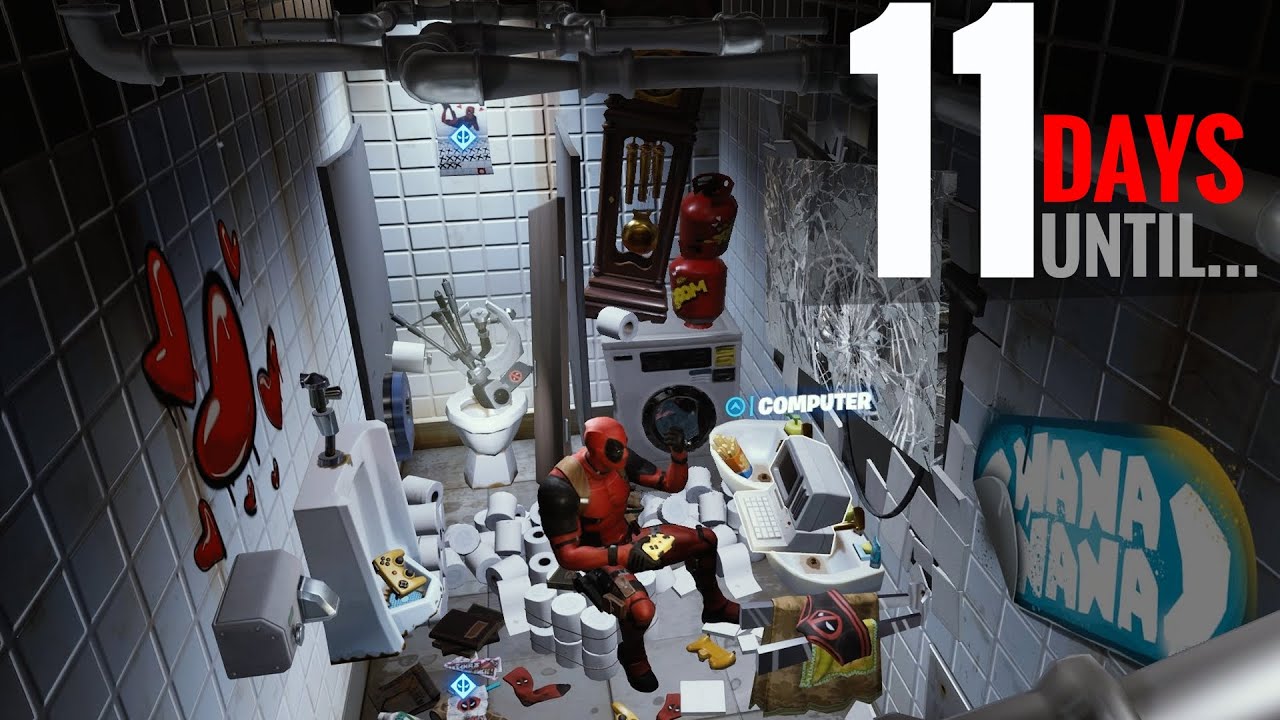 Deadpool's secret room - 11 days until... - YouTube