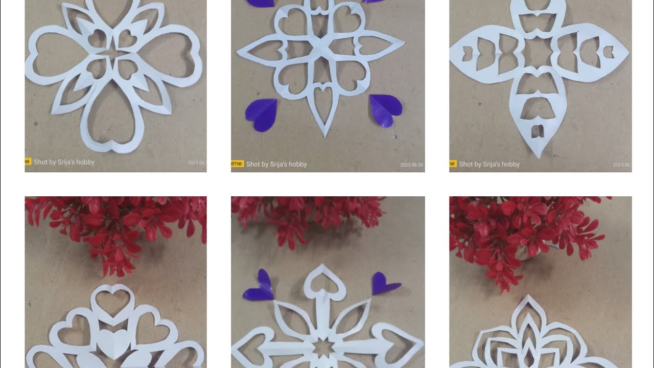 Paper Cutting Design Idea ️ #craft #diy #papercutting # ...