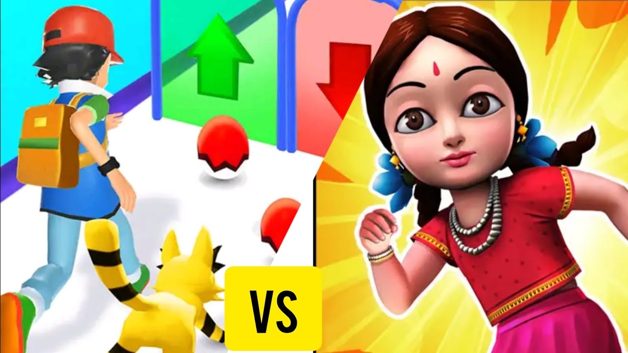 little Radha Run VS Pica Chu Run - All Levels Gameplay Android,ios BEST ...