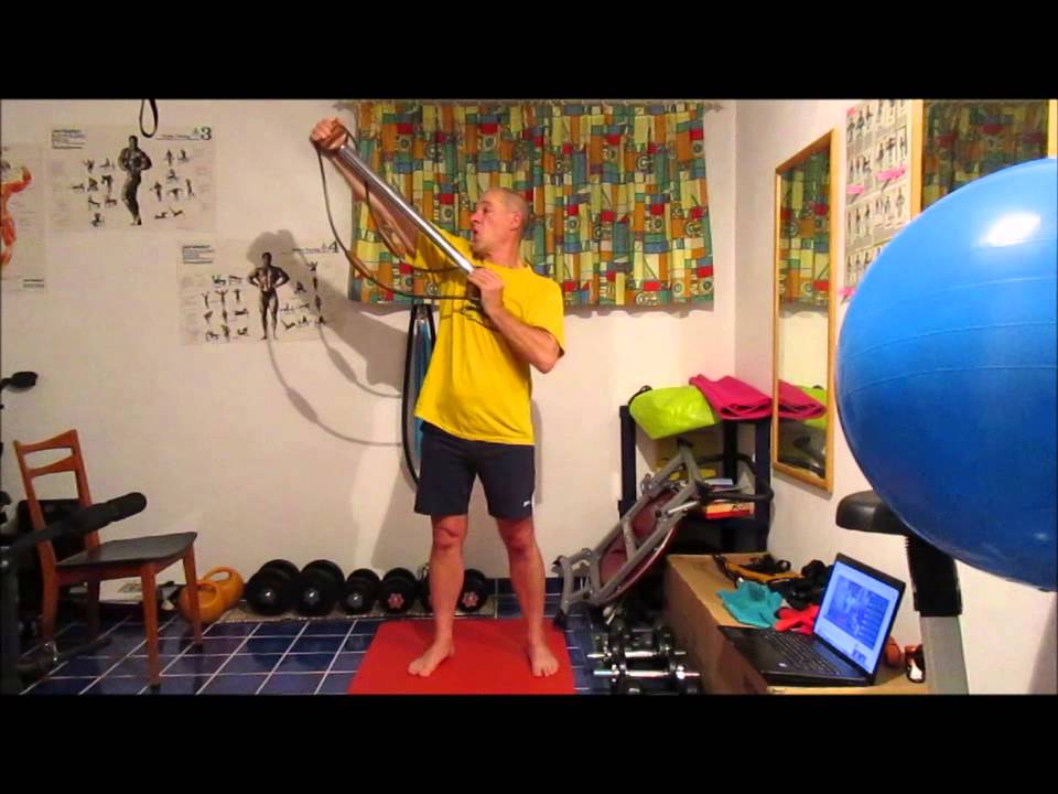 Bullworker exercise Chest Brust 10 dynamic 50sec - YouTube