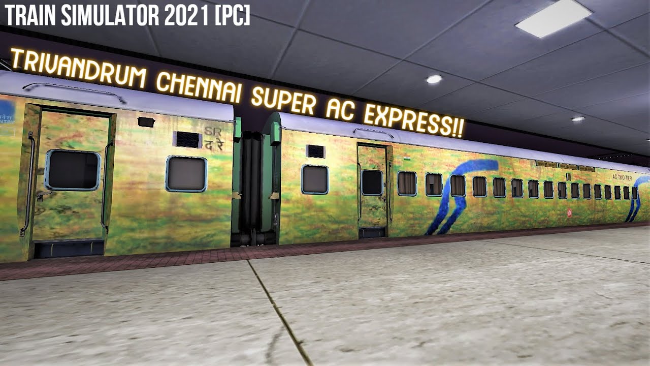 Trivandrum to Chennai: Full Journey: Chennai Central SUPER AC Express ...