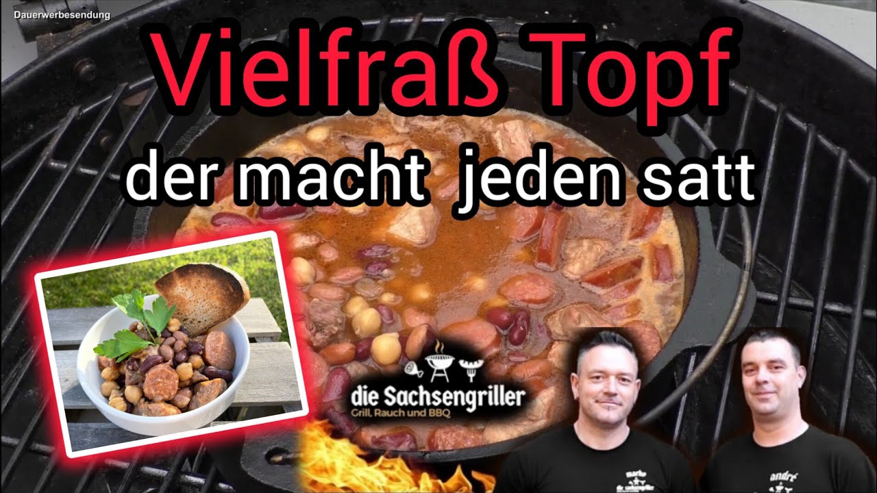 Vielfraß Topf | Dutch Oven Rezept der Extraklasse, hier bleibt keiner ...