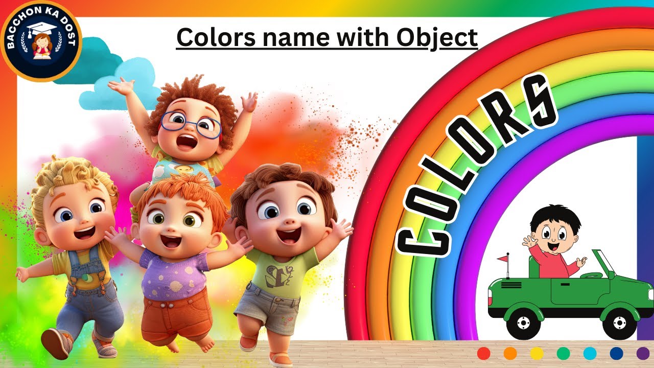 Learn Colors | Colors Song For kids | Color Names For Kids | Colours ...