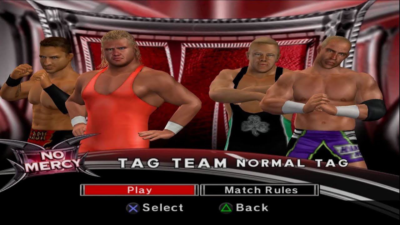 WWE SmackDown vs. Raw 2007 - Mr.Perfect,Kash VS Hardcore,Finlay ...