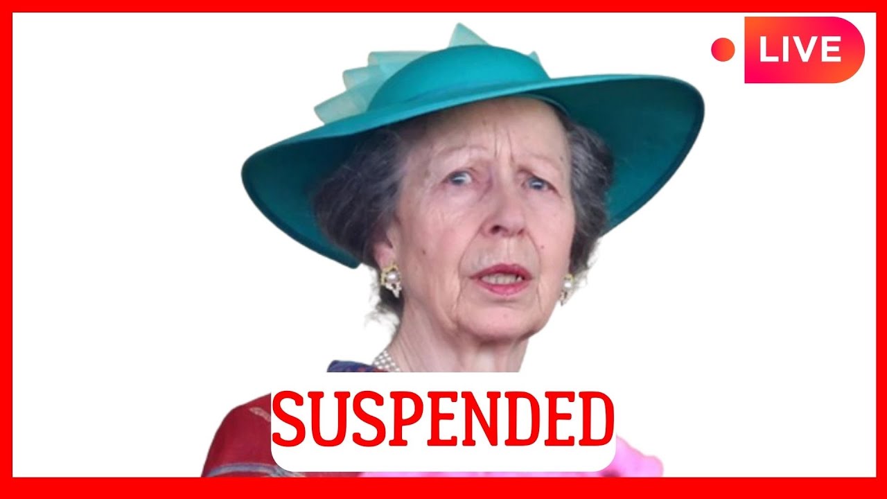 ROYAL SHOCK! PRINCESS ANNE RELIEVED OF ROYAL DUTIES AFTER INJURY - YouTube