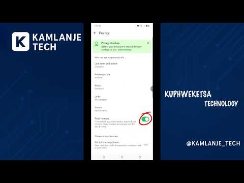 Kuona whatsapp status yamunthu koma iye asadziwe