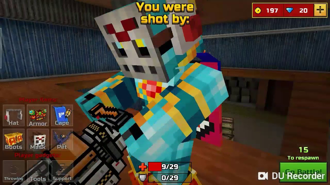 Pixel Gun 3D - Anti-Champion Rifle GamePlay - YouTube