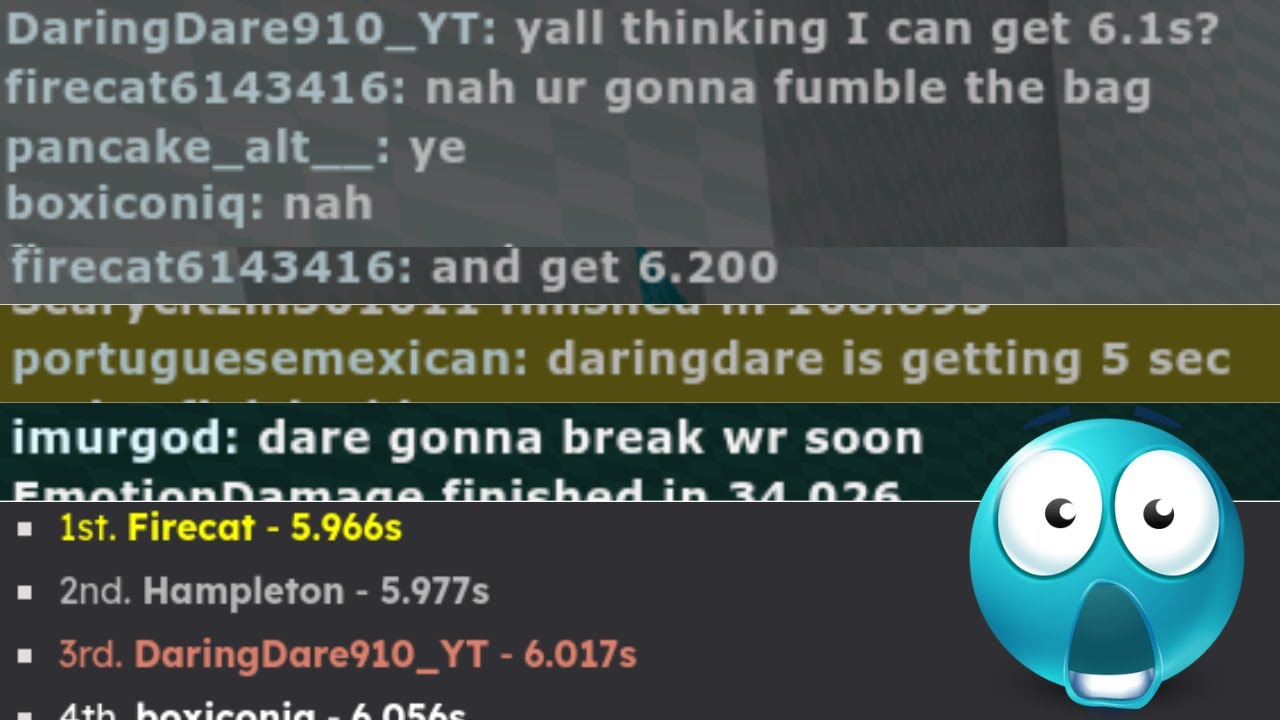 (DNF) Bloxd: Rocket Obby 6.017s Speedrun (Plus 6.166s + 6.170s Run ...